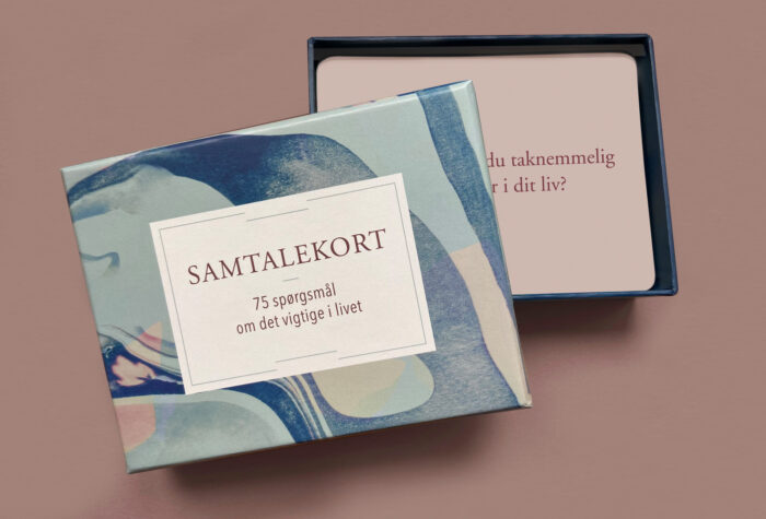 Samtalekort om det vigtige i livet